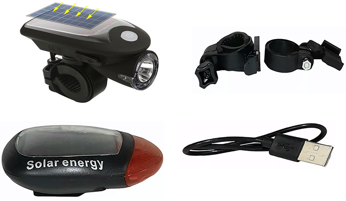 SOLAR USB BICYCLE LIGHT – sosolar